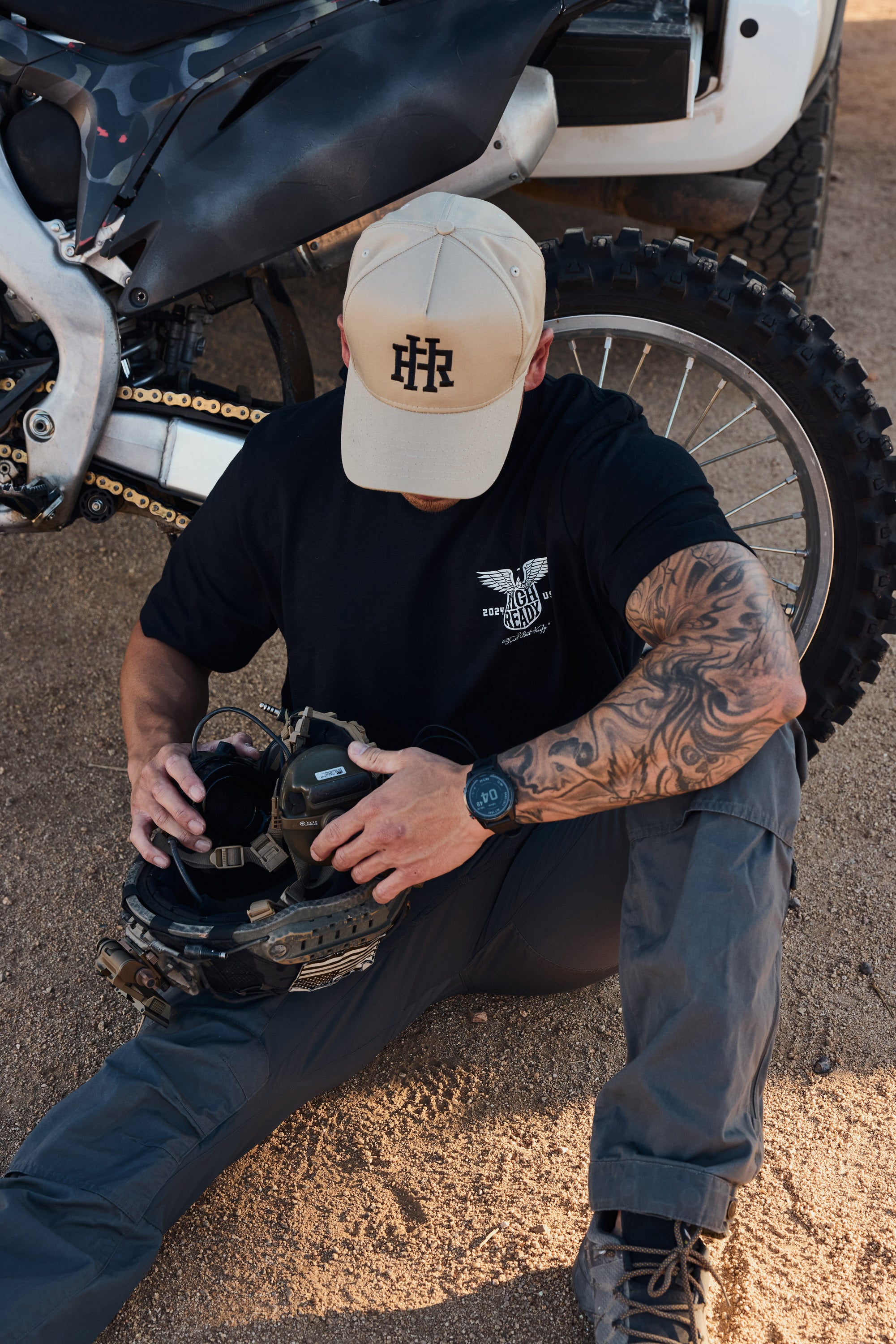 HR Embroidered Hat – High Ready