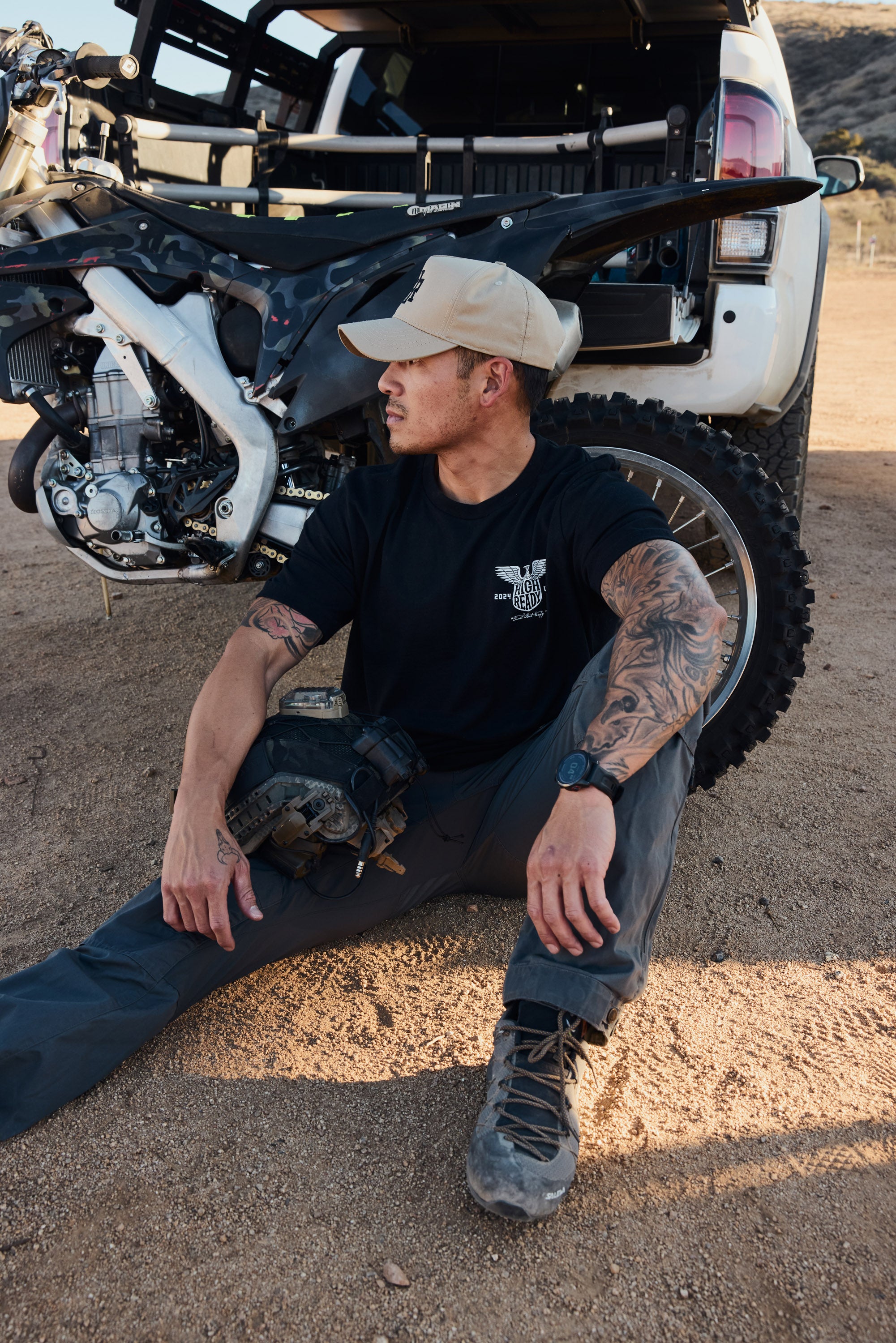 HR Embroidered Hat – High Ready